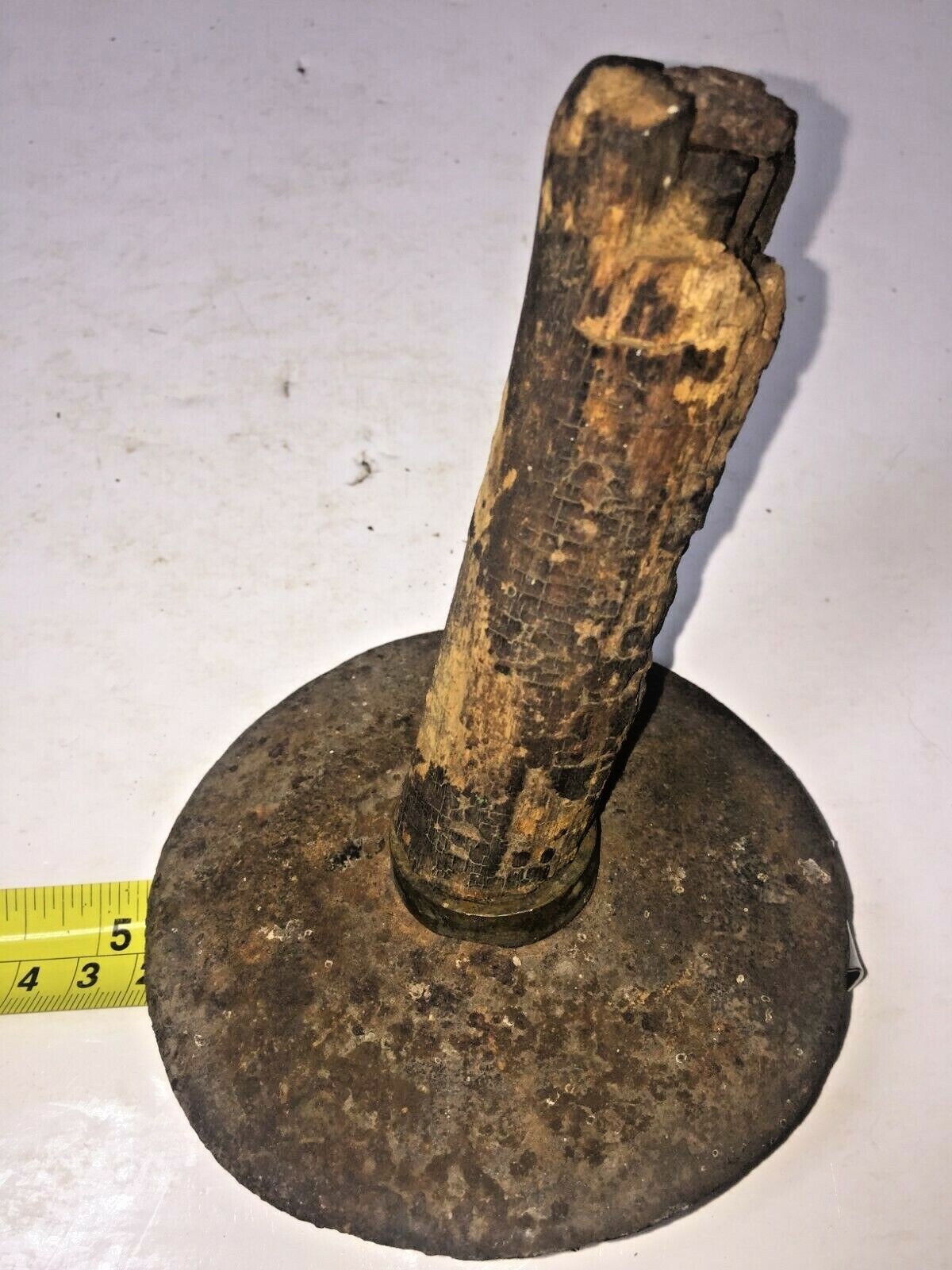 Primitive Antique Farm Tool Hog Pig Hide Hide Butcher Scraper Barn ...