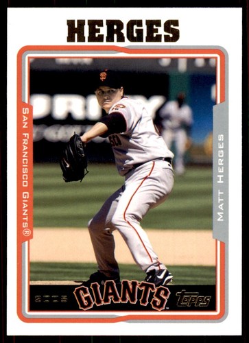 2005 Topps Matt Herges Baseball Cards #205 | eBay