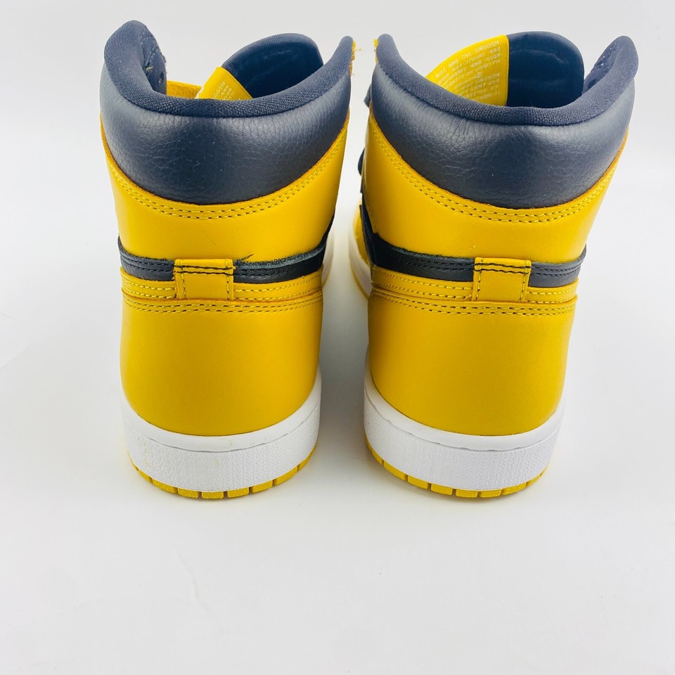 Nike Air Jordan 1 High OG Pollen Black White Yellow Gold 555088-701 US ...