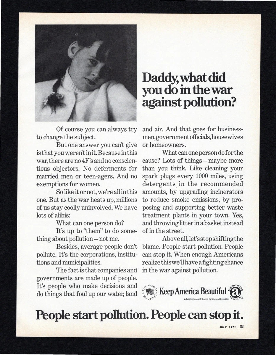 Ad Council Keep America Beautiful