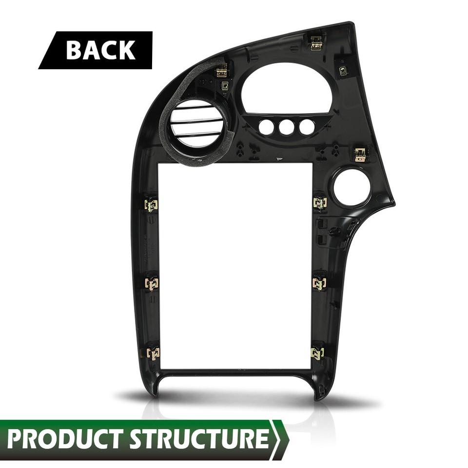 Fit For 2004-2008 Pontiac Grand Prix Black Center Dash Radio Bezel w/ 3 ...