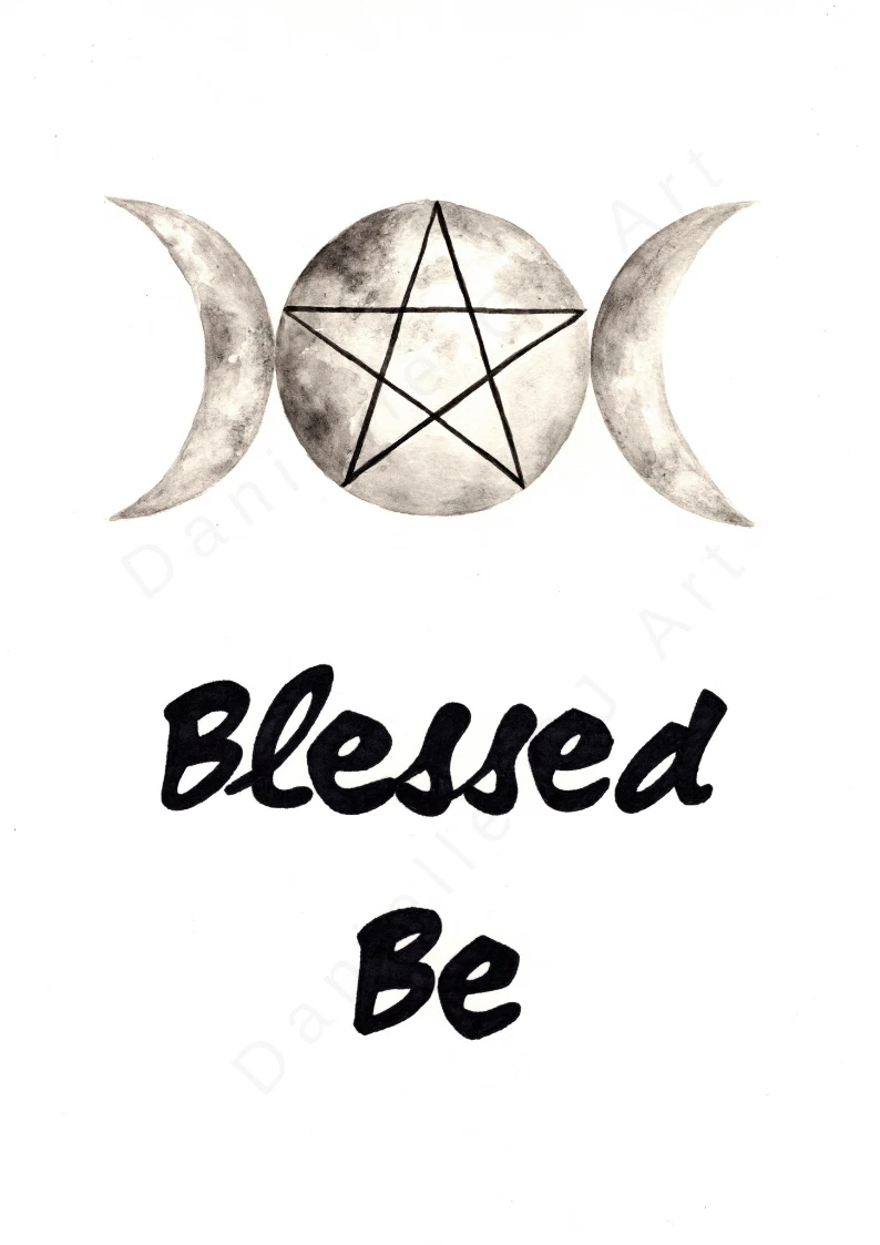 Wiccan Blessing Symbol