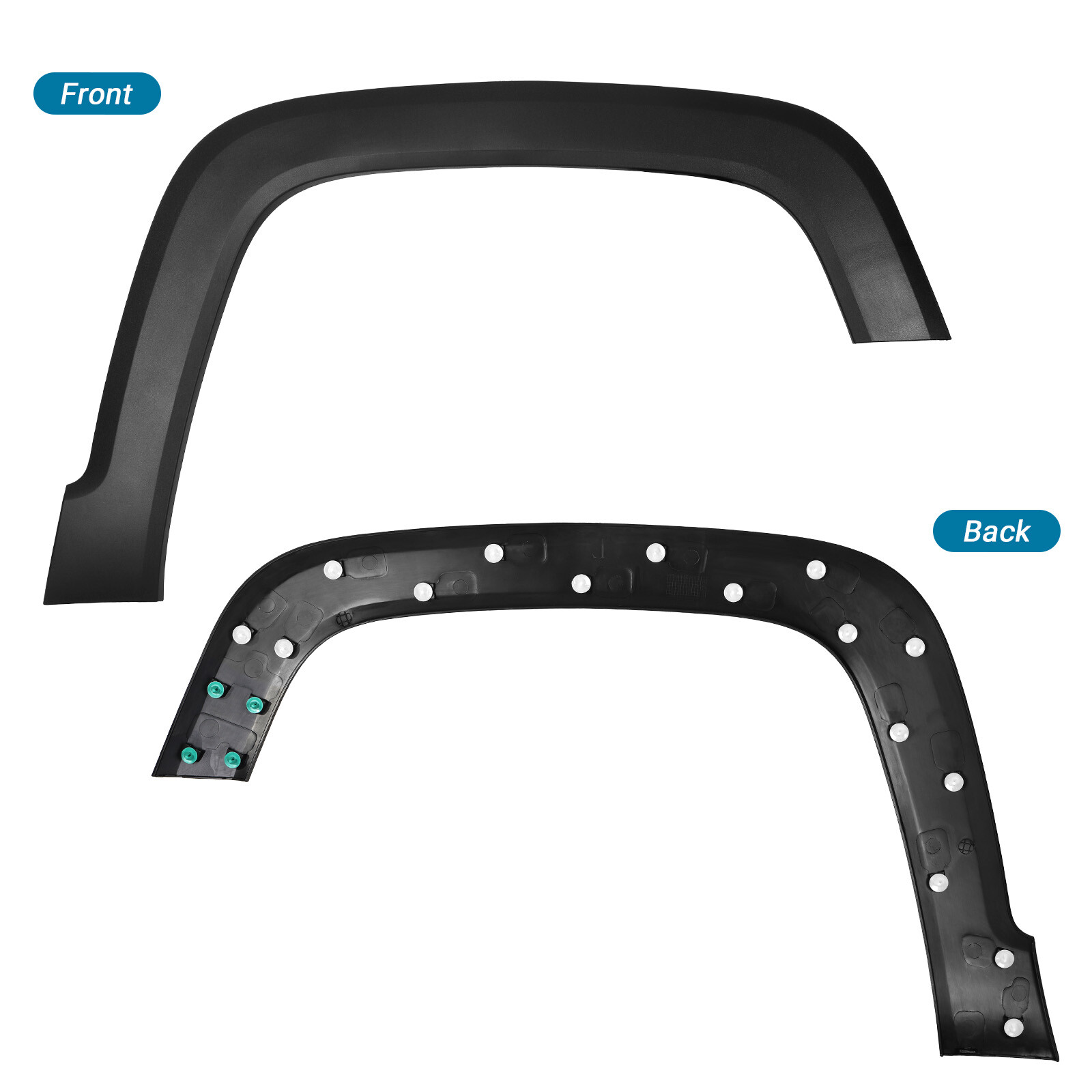 Wheel Fender Flare Molding Trim Front Right Side Fit For 2015-2021 Jeep ...