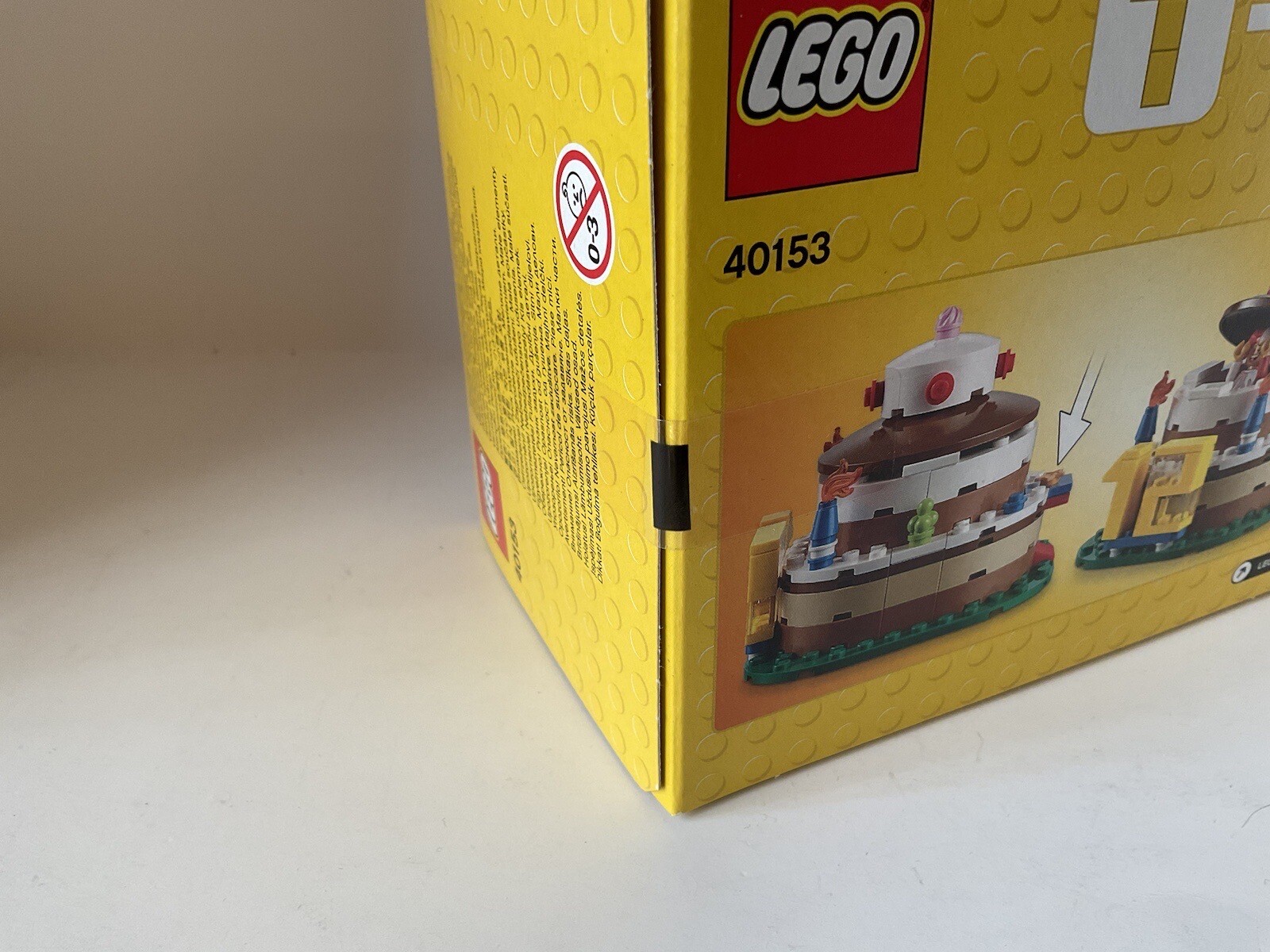 LEGO Seasonals 40153 Geburtstagstischdekoration Geburtstagstorte ...