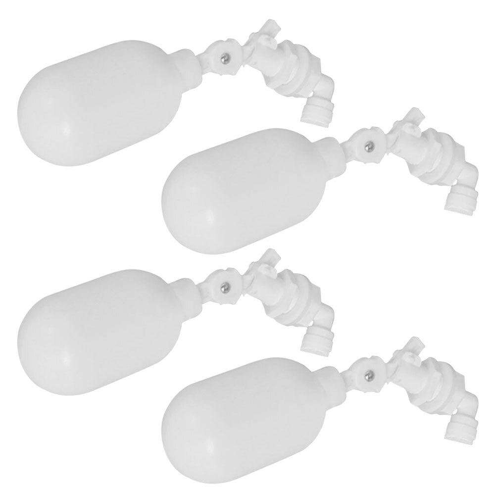 4 Pack Water Float Automatic Shut Off Valve Quick connctor Tank ...