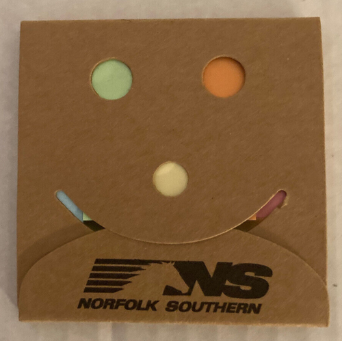 Railroad Notepad Sticky Notes "Norfolk Southern" Railway Train * Gift ...