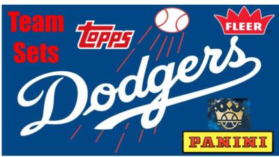 Los Angeles Dodgers Team Sets (Pick your set) Complete Set | eBay