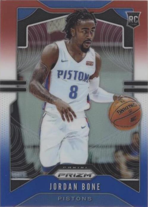 2019-20 Panini Prizm - Rookie Jordan Bone #291 Red White & Blue Prizm ...