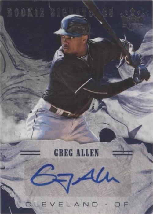 2018 Panini Diamond Kings - Dk Rookie Signatures Greg Allen #S-GA (AU ...