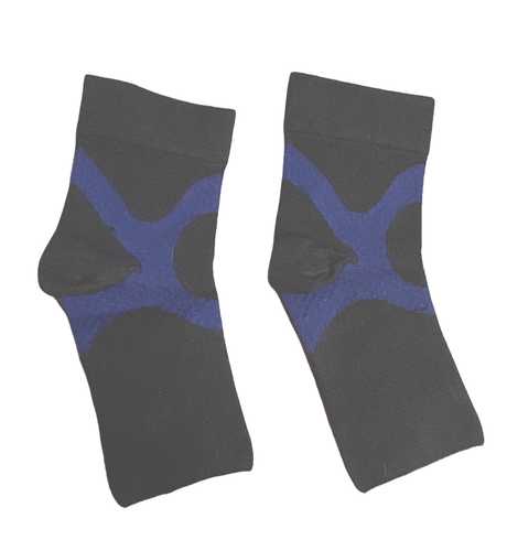 Two Pair Plantar Fasciitis Open Toe Compression Sleeve Socks - Unisex ...