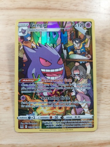 Gengar TG06/TG30 Lost Origin Trainer Gallery Ultra Rare Pokemon Card | eBay
