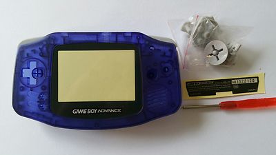 HOUSING POUR GAMEBOY ADVANCE CLEAR BLUE NEW | eBay