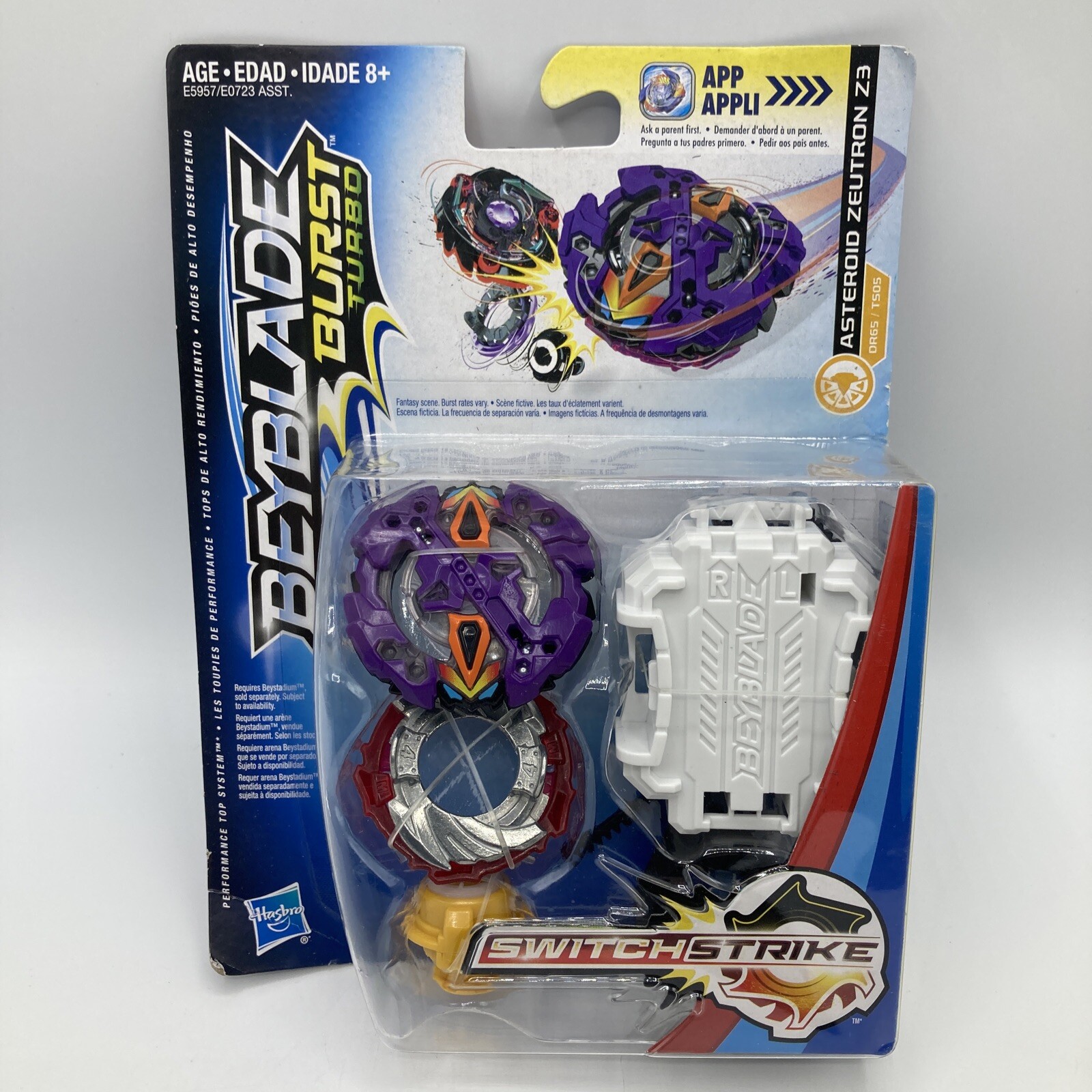 Beyblade Burst Switchstrike Asteroid Zeutron Z3 Starter Set- Hasbro for ...
