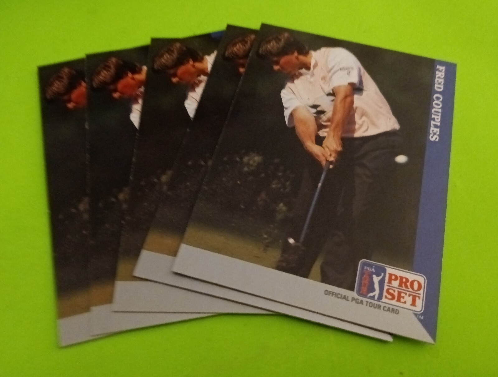 (5) Fred Couples PGA 1991 Pro Set Golf Card #1 PROMO Prototype Cards | eBay