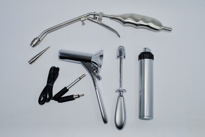 Hemorrhoid Suction Ligator Gun with Kelly Proctoscope Light Source ...