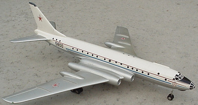 Tupolev Tu-110 Cooker USSR Jet Liner Airplane Wood Model Large New Free ...