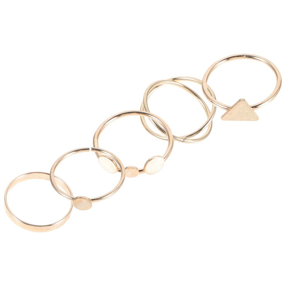 5pcs Women Knuckle Rings Thumb Midi Finger Open Rings Gold Knuckle ...