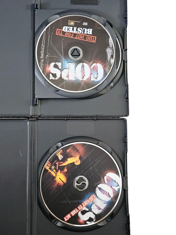 Cops DVD Lot of 2 Bad Girls, Caught in the Act | eBay