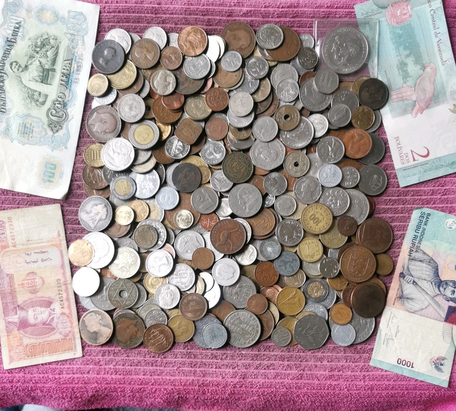 Job Lot Of Old Coins And Banknotes from World 1.8kg | eBay UK