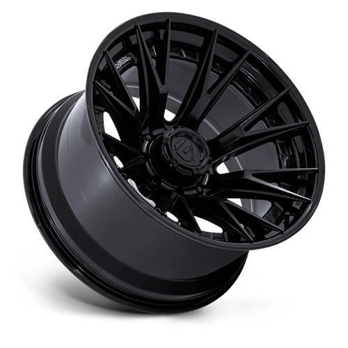 22X10 Fuel 1PC FC402 CATALYST 8X6.5 -18MM MATTE BLACK WITH GLOSS BLACK ...