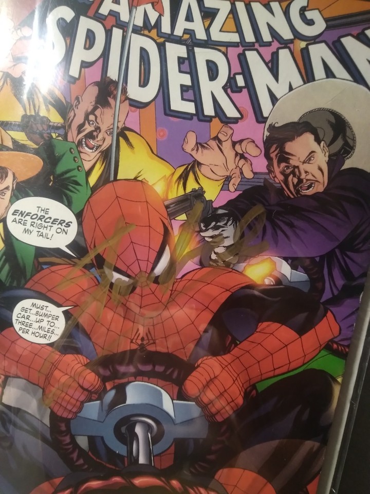 Spider-Man comic book signed | eBay