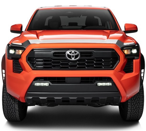 AeroSkin Chrome Hood Protector Bug Shield Deflector for 25 Toyota ...