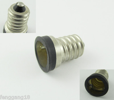 10pcs European E14 to US E12 Candelabra Base Socket LED Light Bulb Lamp ...