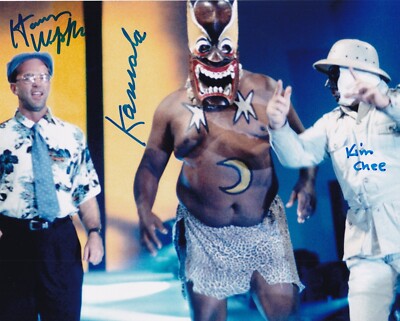 Kamala Harvey Wippleman Kim Chee Signed 8x10 WWF Wrestling Promo Photo ...