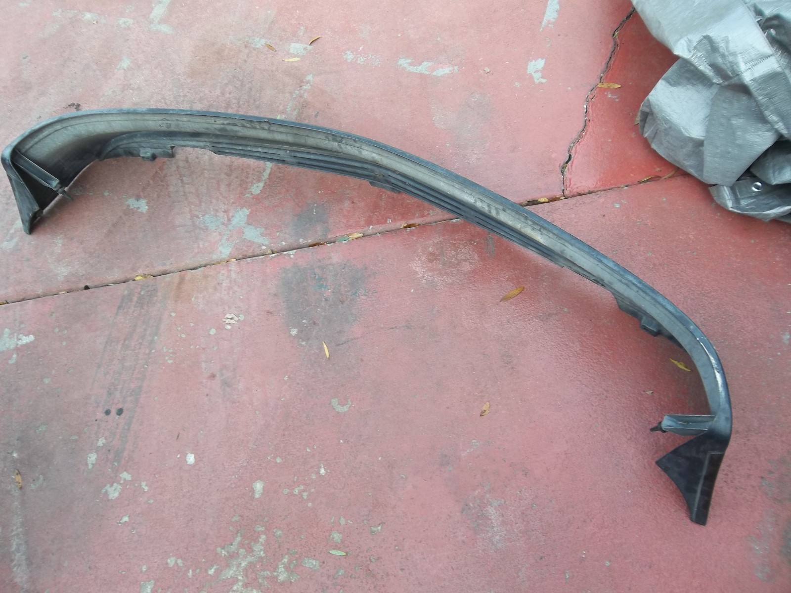 86-89 Mercedes 560 SL lower front VALANCE SPOILER RARE grey 1077900288 ...