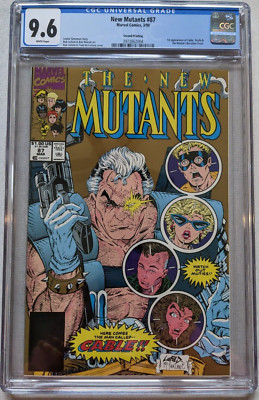 New Mutants #87 CGC 9.6 NM 2nd Print 1st Appearance of Cable | eBay