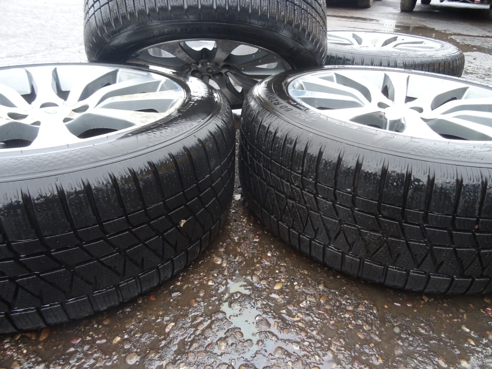 5 X RANGE ROVER SPORT L320 L405 ALLOY WHEELS WITH TYRE 255/50 R20 5X120 ...