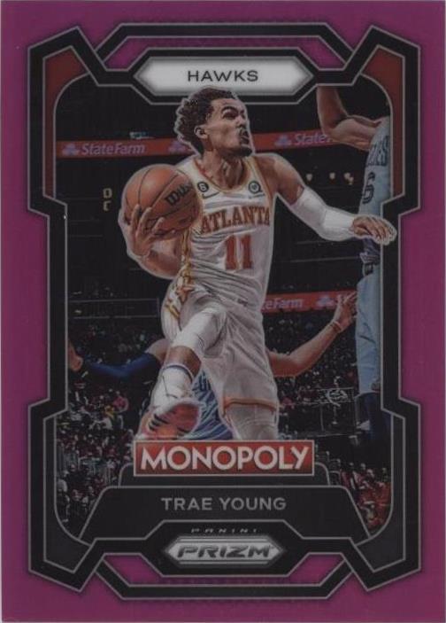 2023-24 Panini Prizm Monopoly - Pink Prizm #4 Trae Young /149 for sale ...