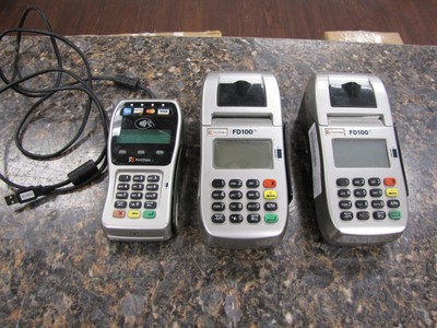 Credit Card Terminals, Readers - Data Fd-100