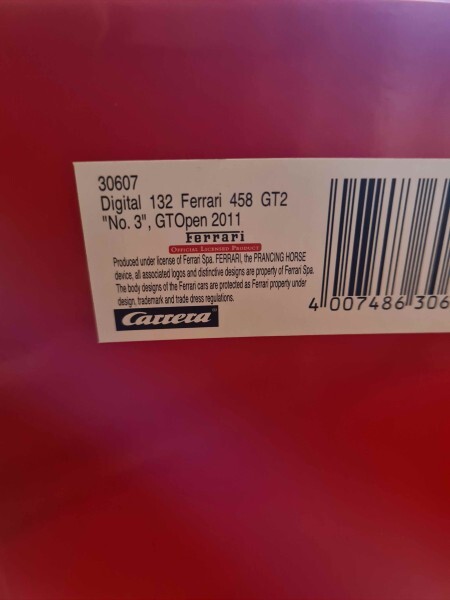 Ferrari 458 GT2 No 3 Gtopen 2011 CARRERA Digital 30607 | eBay