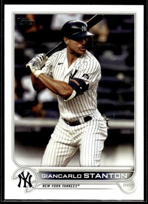 2022 Topps #650 Giancarlo Stanton Gold Excellent | eBay