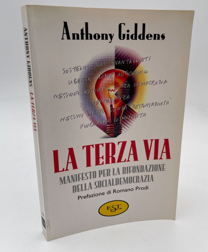 La terza via Anthony Giddens EST 2001 | eBay UK
