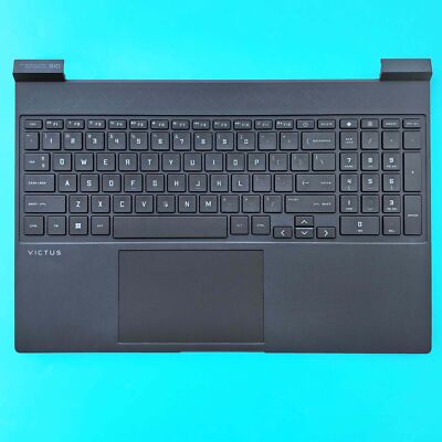 New Palmrest w/ Keyboard For HP Victus 15-FA 15T-FA 15-FA0031DX 15-FB ...