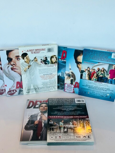 Dexter DVD box sets First 1st Second 2nd Third 3rd season lot Showtime ...