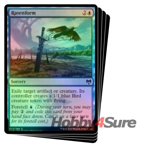 Foil Ravenform X4 M/NM Magic: The Gathering MTG Kaldheim | eBay