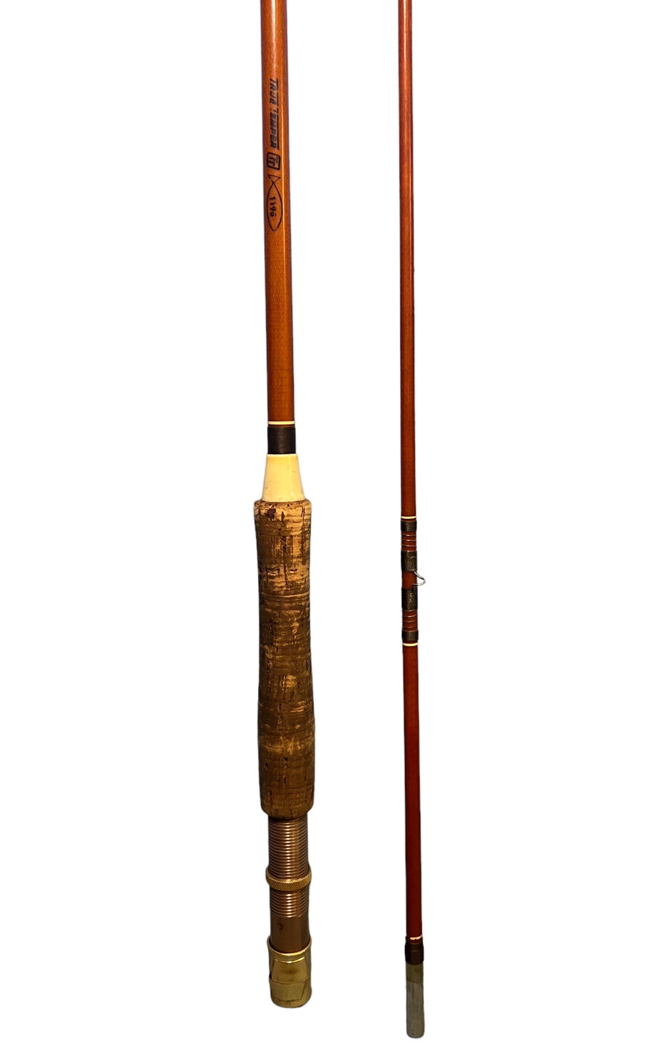 Vintage True Temper 1196 Fiberglass Fly 8-1/2' Fishing Rod made in USA ...