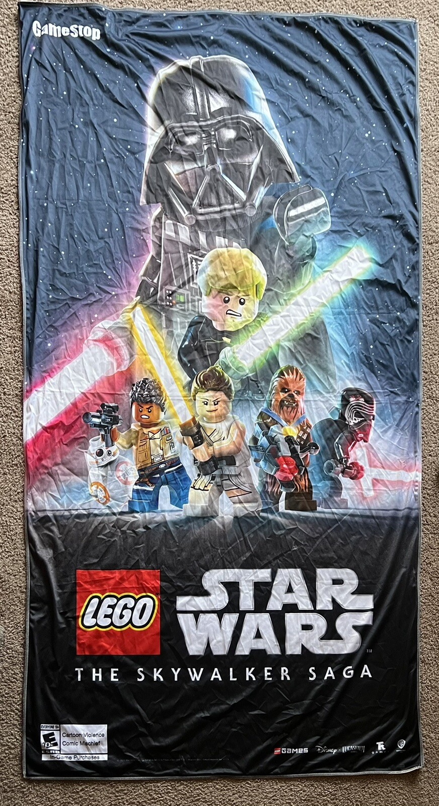 Lego Star Wars GameStop Banner | eBay