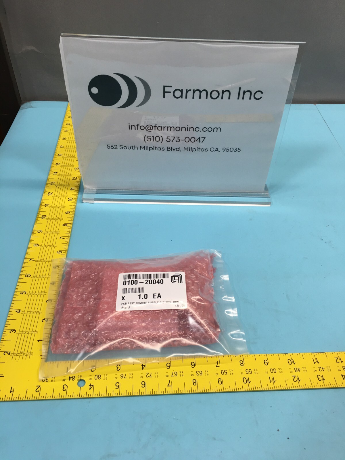 Applied Materials AMAT 0100-20040 Remote Supply Distribution Board for ...