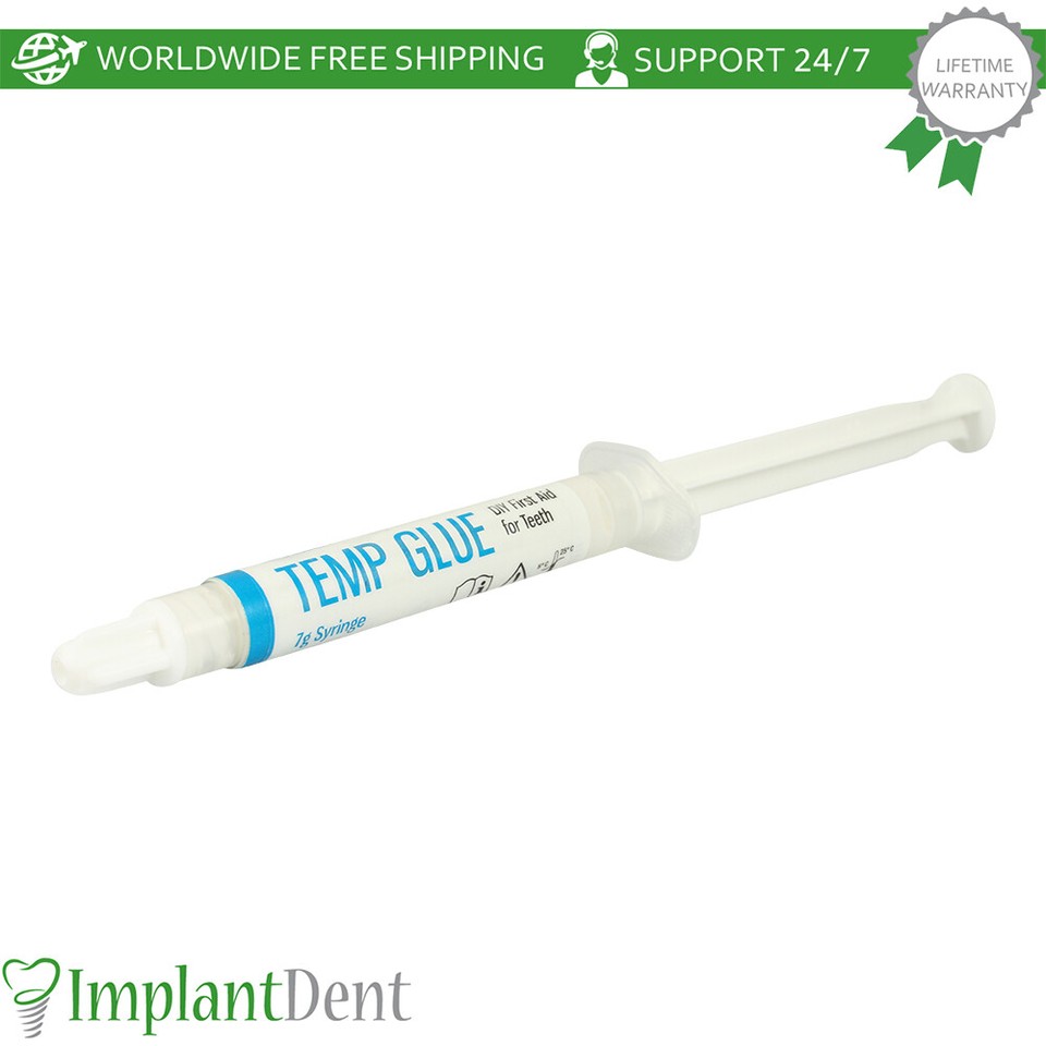 Temp Glue Dental Home Use Temporary Crowns Bridges Cement Emergency ...