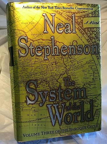 Neal Stephenson THE SYSTEM OF THE WORLD First Edit 1st Print Fun Pirate ...