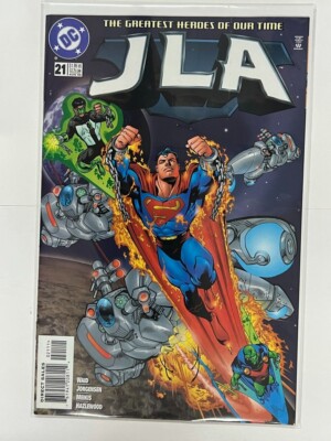 JLA #21 1998 [Adam Strange] Mark Waid DC | Combined Shipping B&B | eBay