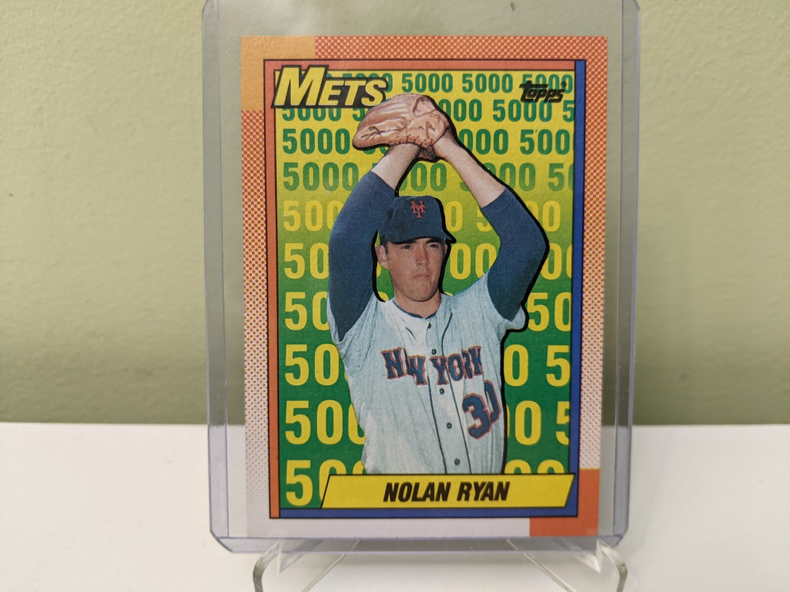 1990 Topps Nolan Ryan 5000 Strikeouts #2 Mets | eBay