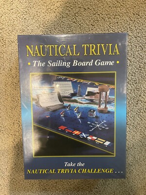 Nautical Trivia: The Sailing Board Game - Vintage 1999 Edition - NIB ...