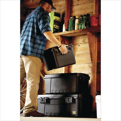 Plano Plastic Storage Tote Locker Trunk Hunting Camping Sports Gear ...