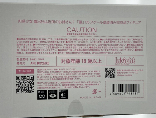 Insight Official Nikkan Girl Urara 1/6 scale figure Height 241mm 2024 ...