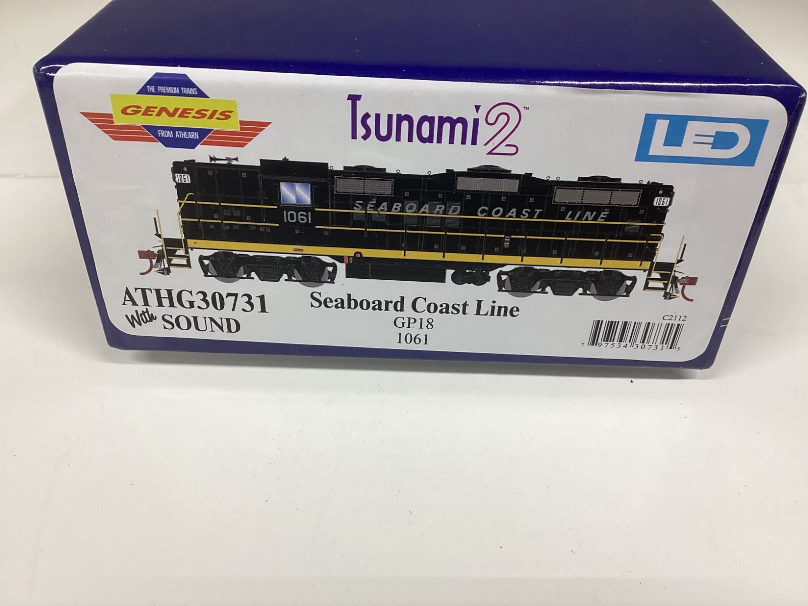 Athearn Genesis #G30731 HO scale “SCL” GP18 with DCC & SOUND Rd.#1061 | eBay